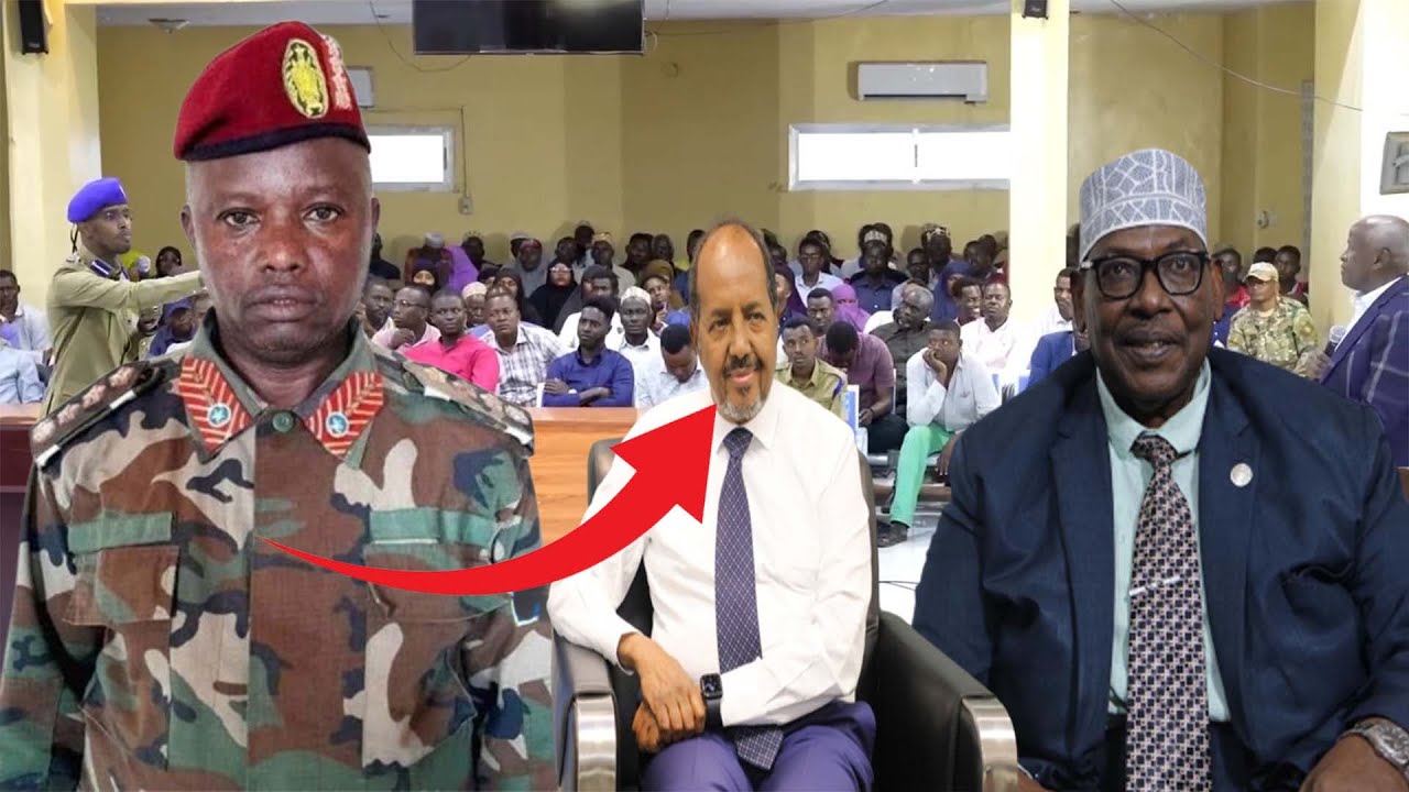 Madaxweynaha General Sheegoow darajo kama dhimi karo,Labo Xidigle waan ...