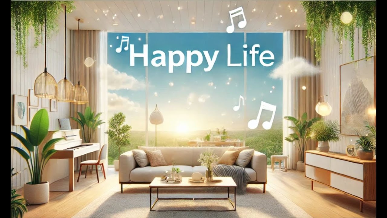 Happy Life | Soothing Ambient Instrumental for Relaxation, Display ...