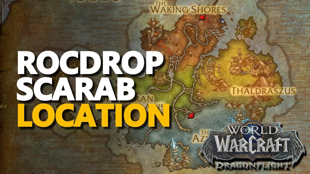 Rocdrop Scarab WoW Location - YouTube