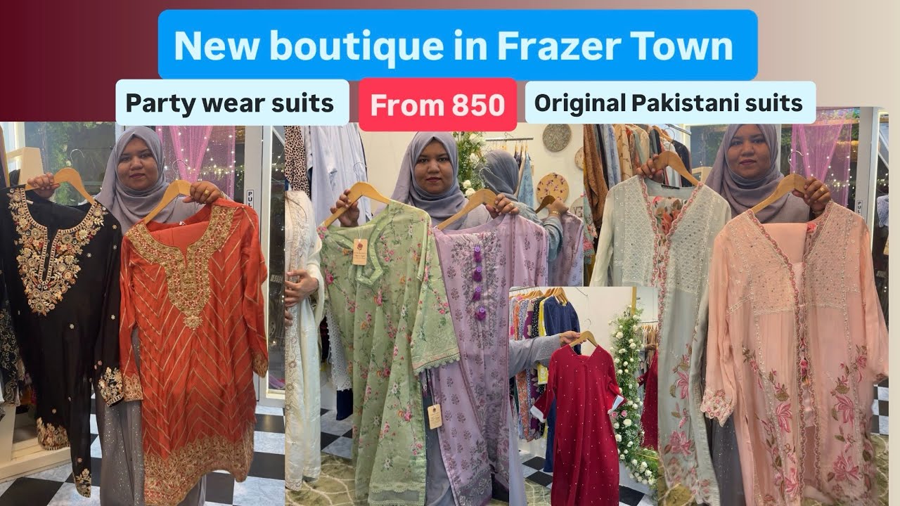 New clothing store in Frazer Town Bangalore - YouTube