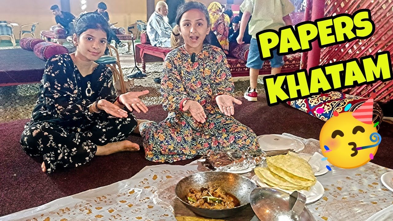 Papers khatam chutian start🥳🥳celebration😍best friend k sath khoob maze kiay😍 - YouTube