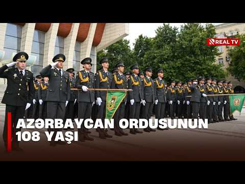 Azərbaycan Ordusunun 108 yaşı: Bakıda Silahlı Qüvvələr Günündə hərbçilərin yürüşü keçirilir.