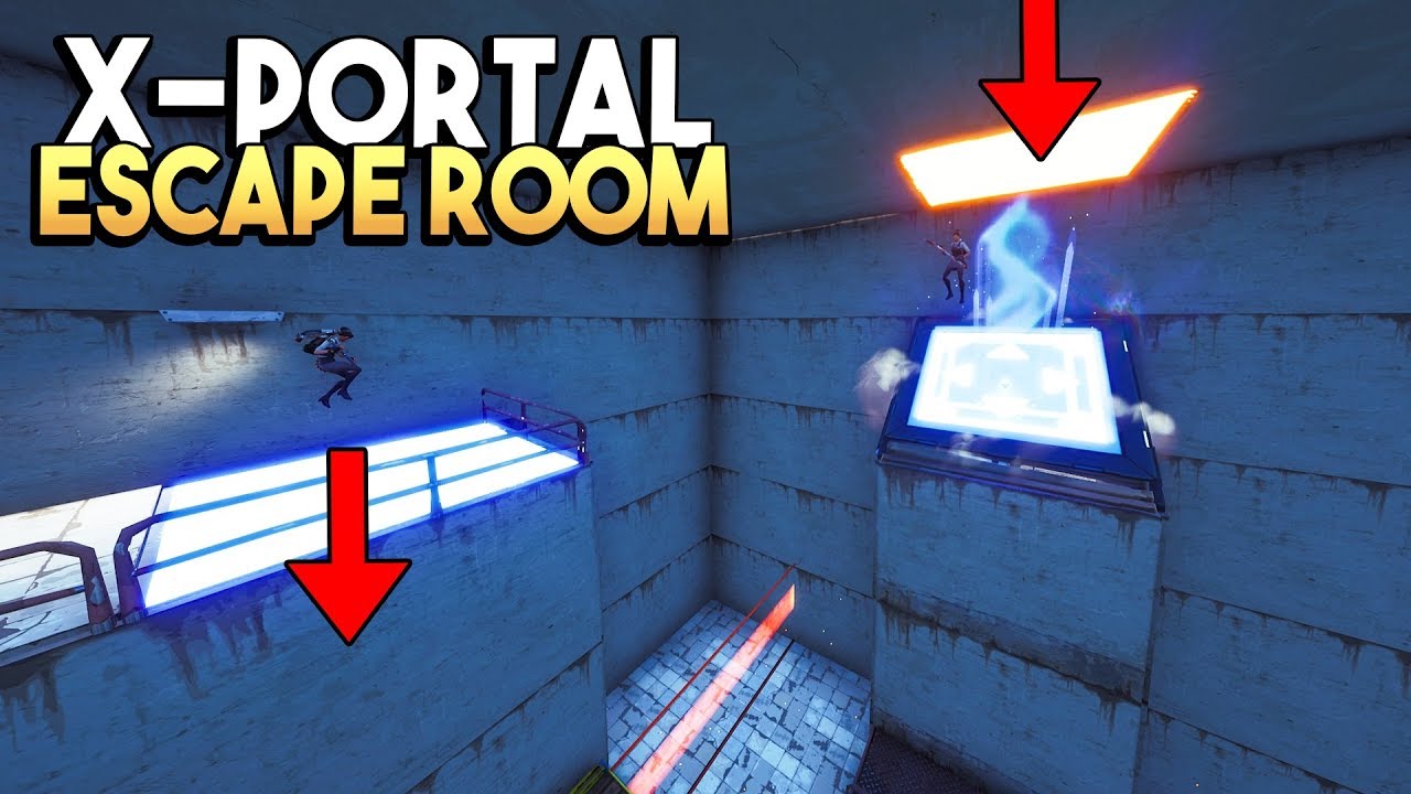 SPANNENDE X PORTAL ESCAPE ROOM! - Fortnite Creative (Nederlands) - YouTube