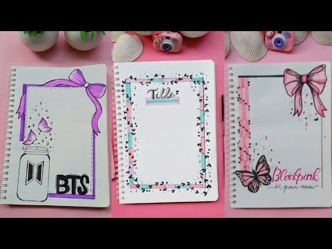 20 Beautiful Border Design Ideas " BTS Border design 💜 ️ #borderdesigns ...