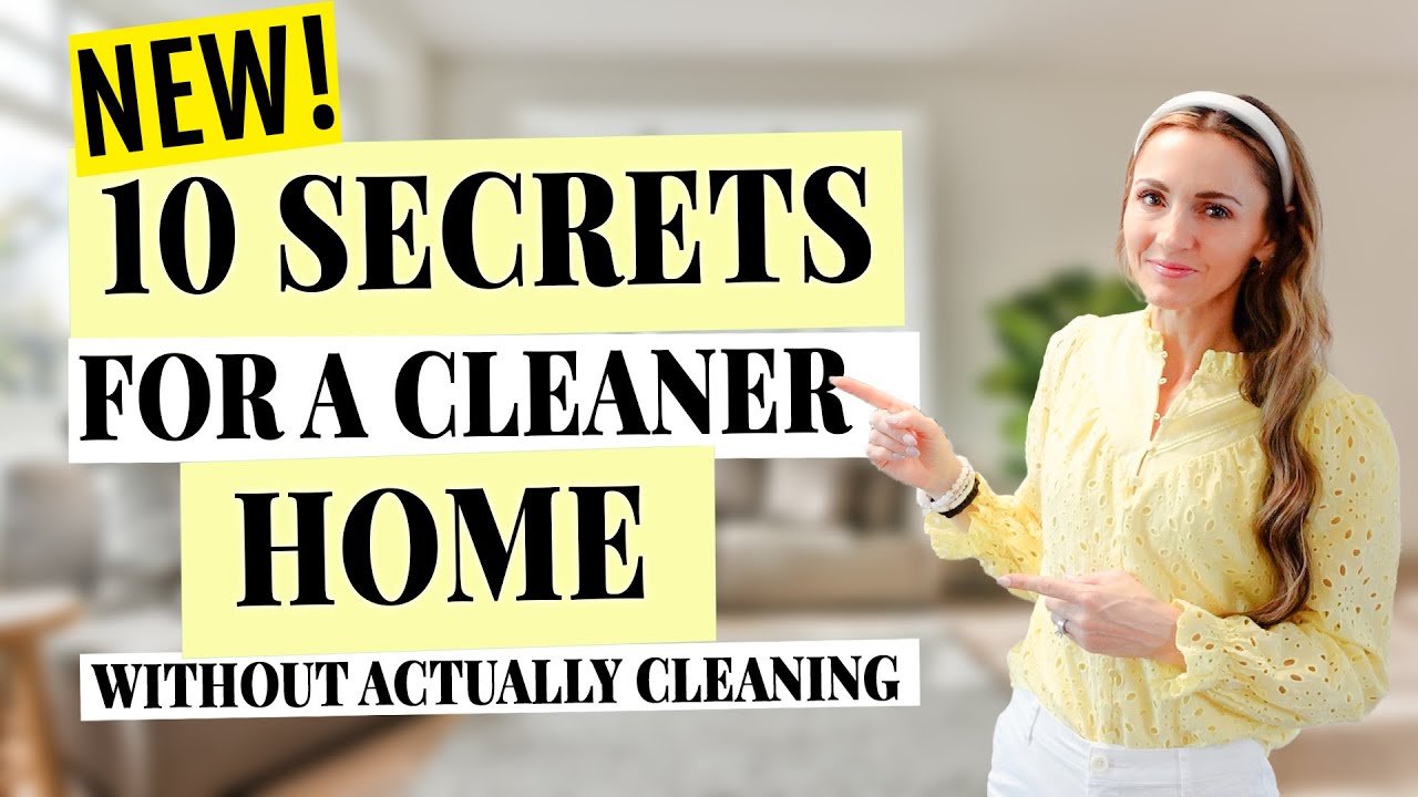 *NEW* How to FAKE a CLEAN Home (without actually cleaning) Clutter Free ...