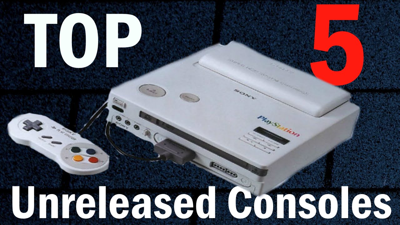 Top 5 Unreleased Video Game Consoles - YouTube