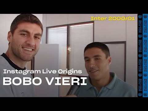 THE ORIGINS OF BOBO VIERI'S LIVE CHATS on INSTAGRAM! 🤣⚫🔵🎤 | INTER 2000/01 [SUB ENG + ITA]