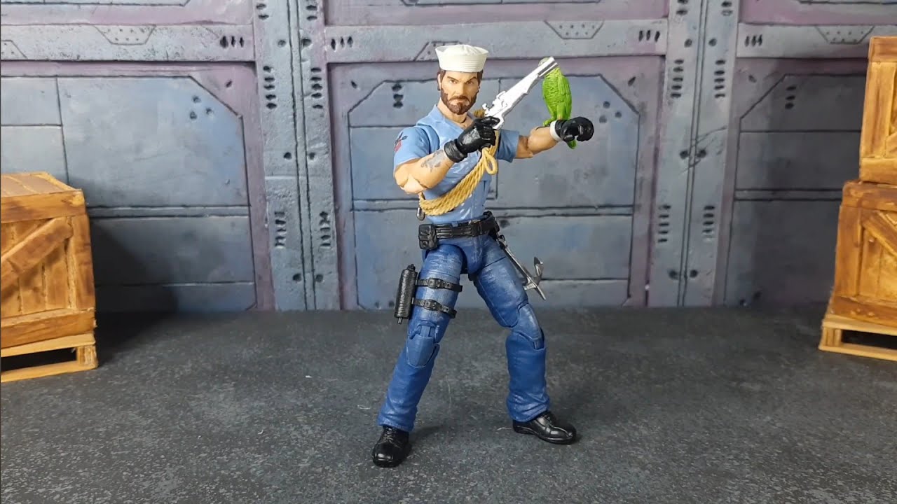 Shipwreck G.I. Joe Classified Action Figure Review PT-BR - YouTube