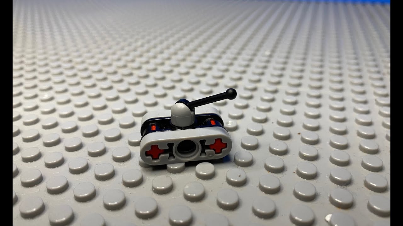 How to build a mini Lego tank - YouTube