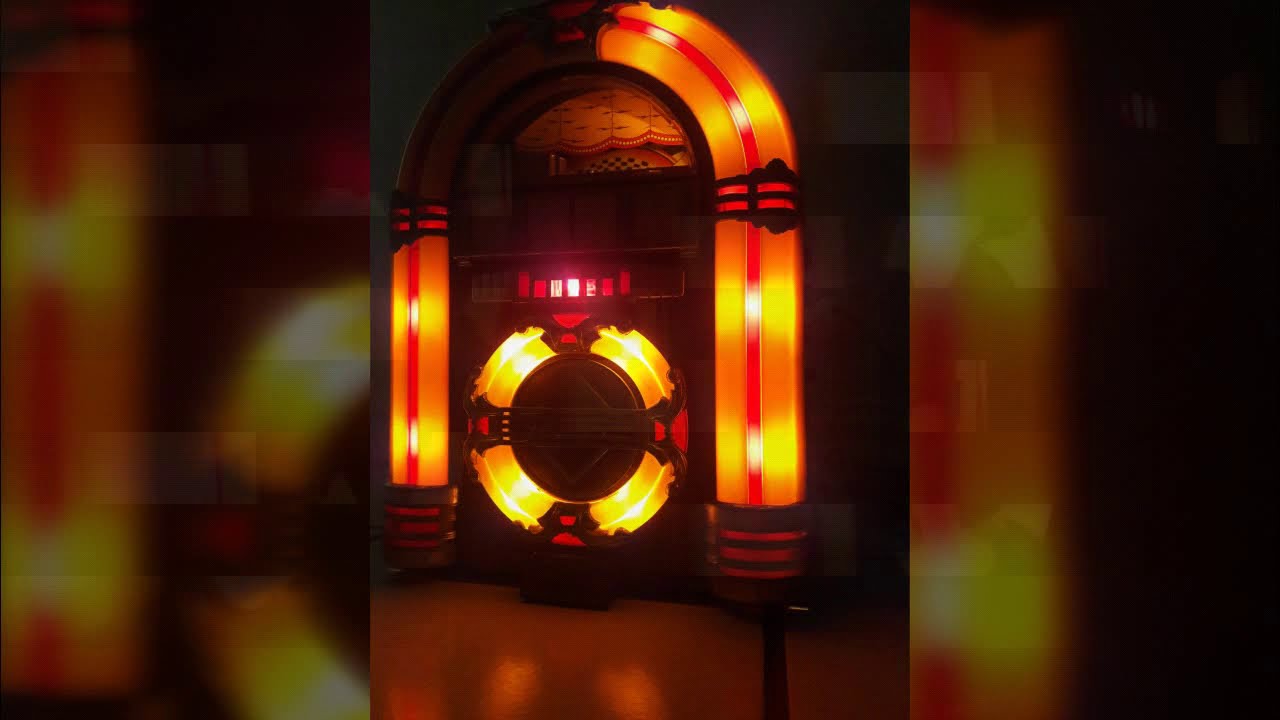 Jukebox replica of Wurlitzer "One more time" - YouTube