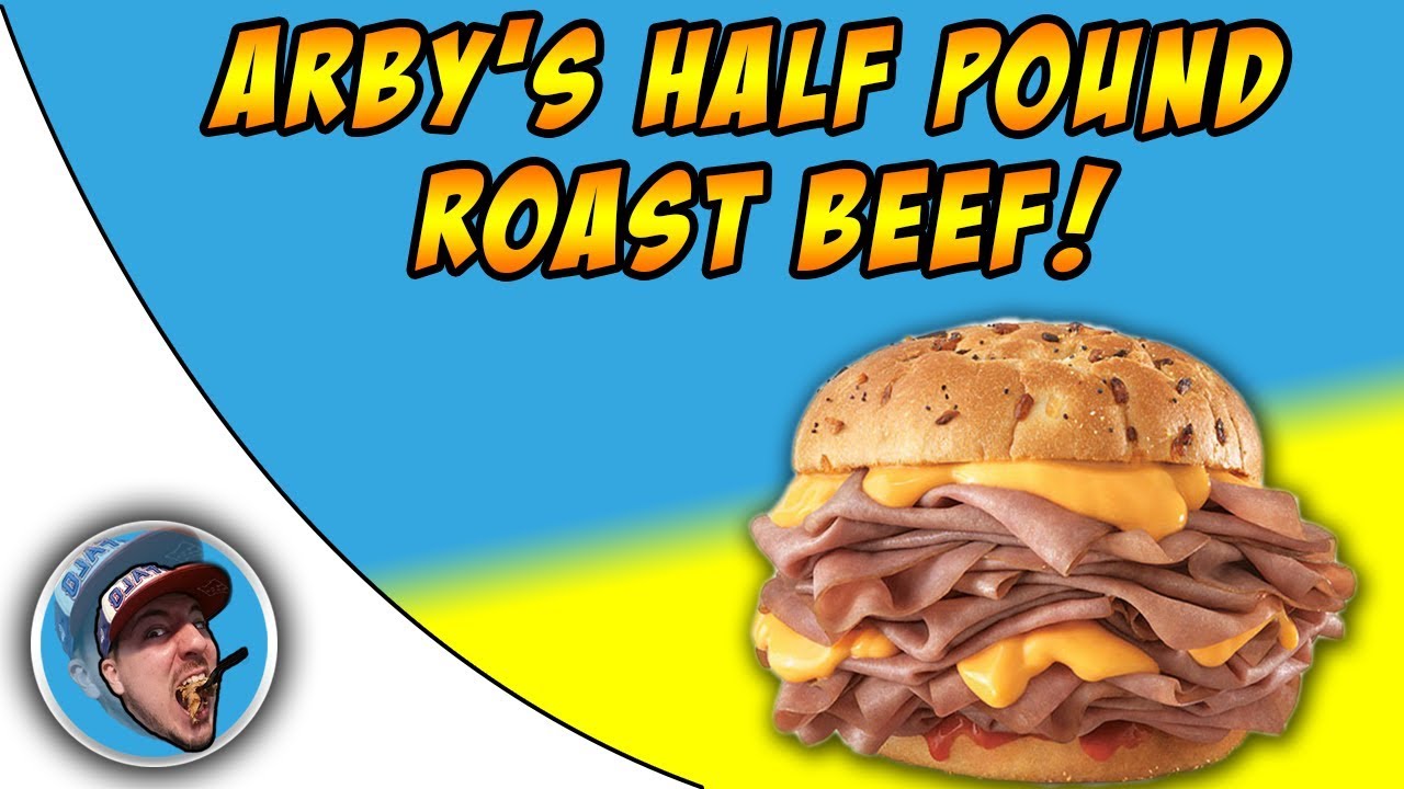 Arby's Half Pound Roast Beef Sandwich! - Food Review! - YouTube
