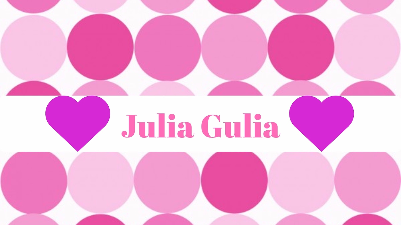 Julia Gulia Live Stream - YouTube