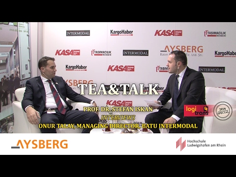 Tea & Talk logitrans 2016: Prof. Dr. Stefan Iskan interviews Onur Talay
