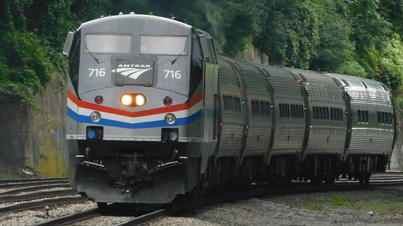 SUPER RARE AMTRAK ACTION! - YouTube