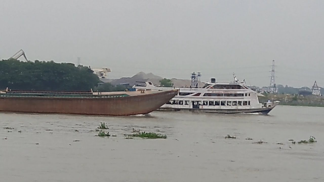 Ship Launch | Sand Carrying Boat | Bulkhead Ship | Sand Transport Boat ...