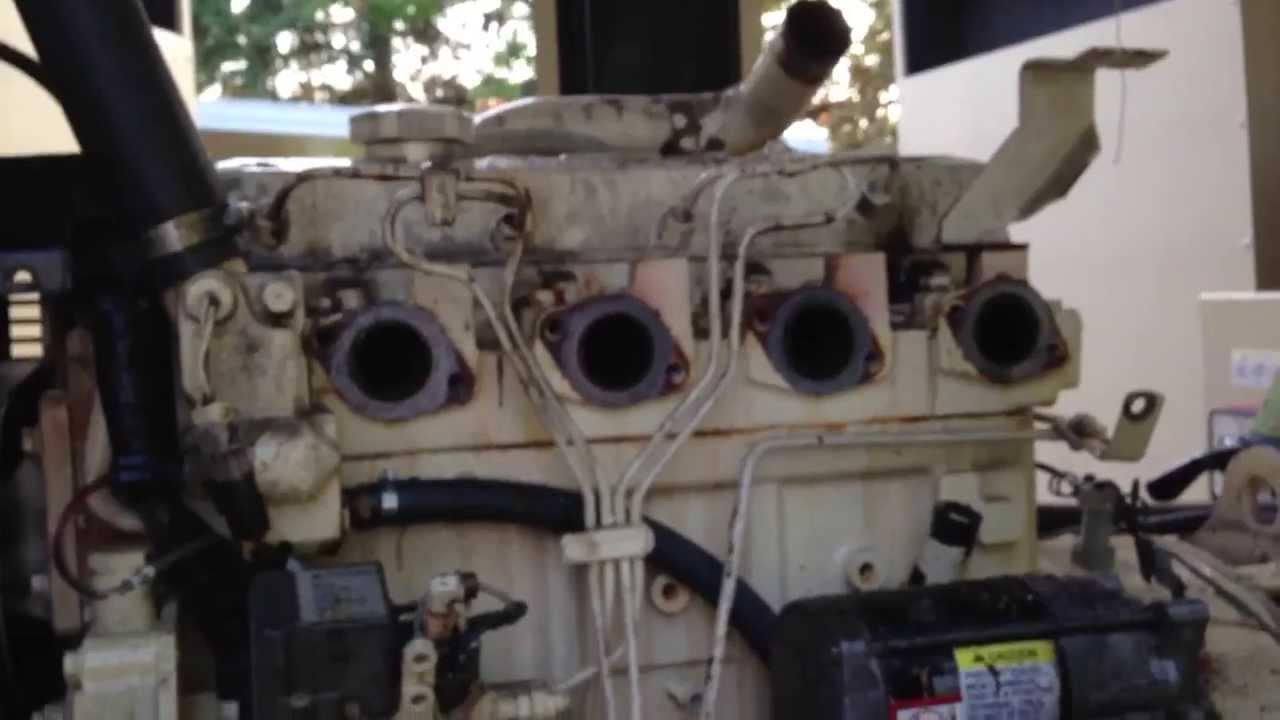 Cranking the Submerged Generator for the First Time - YouTube