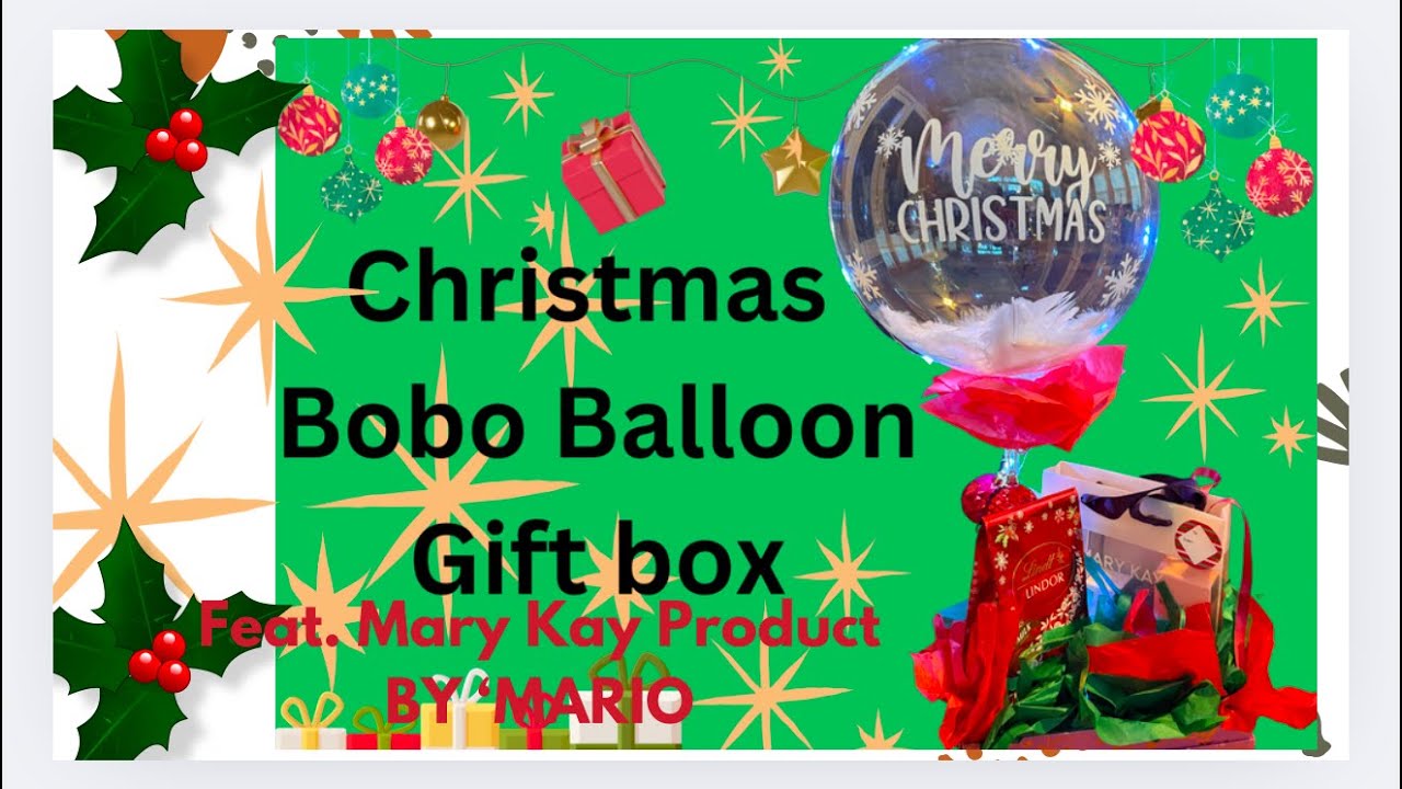 Bobo Balloon Christmas Gift Box/Christ Gift Ideas//daisydhey - YouTube