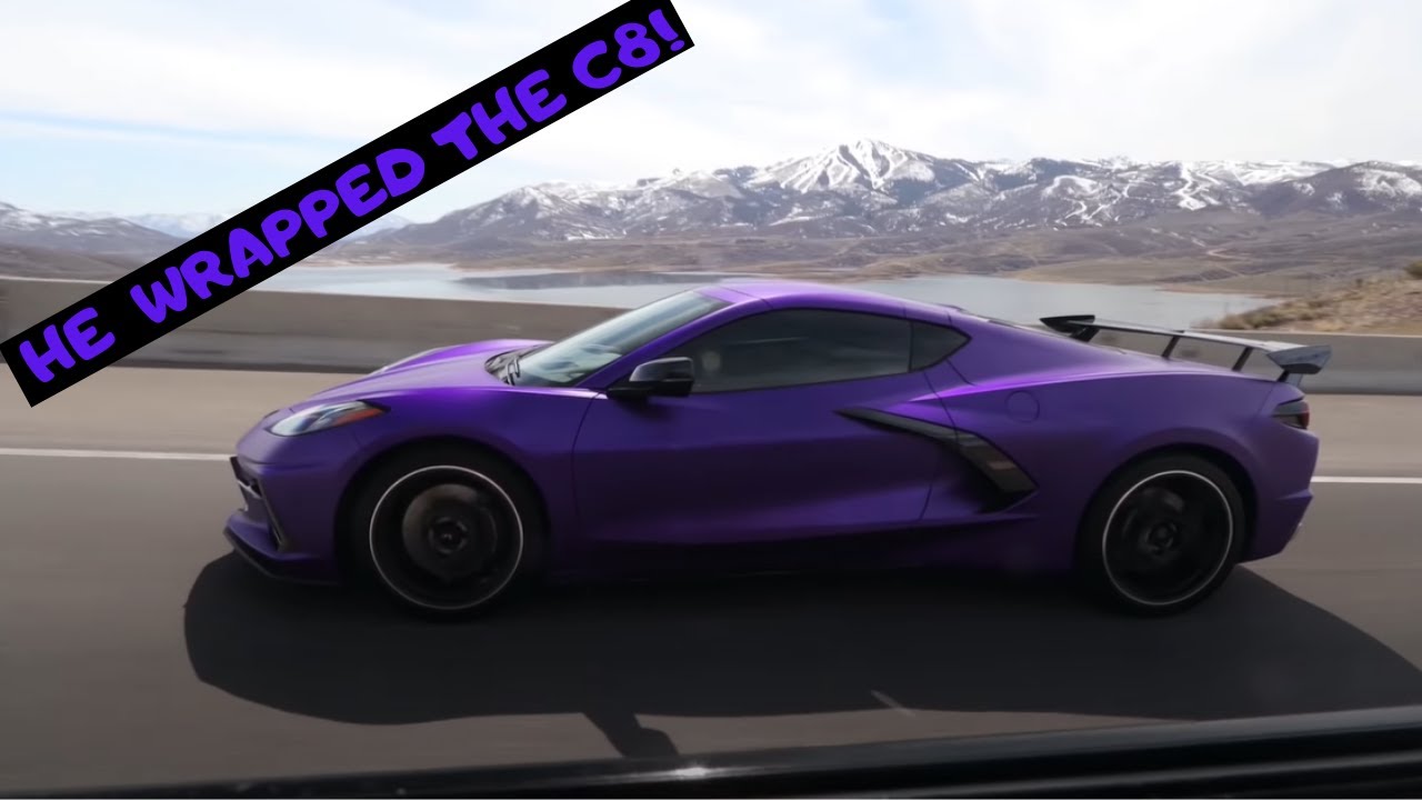 STRADMAN FULLY WRAPS HIS C8 PURPLE! | WRENCH EVERY DAY GET THE 2JZ ...