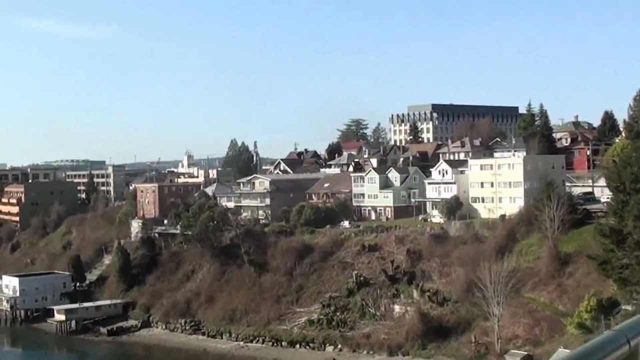Manette bridge in Bremerton, Olympic Peninsula, Washington State - YouTube