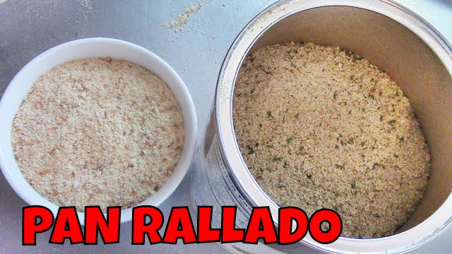 Como hacer pan rallado casero - YouTube