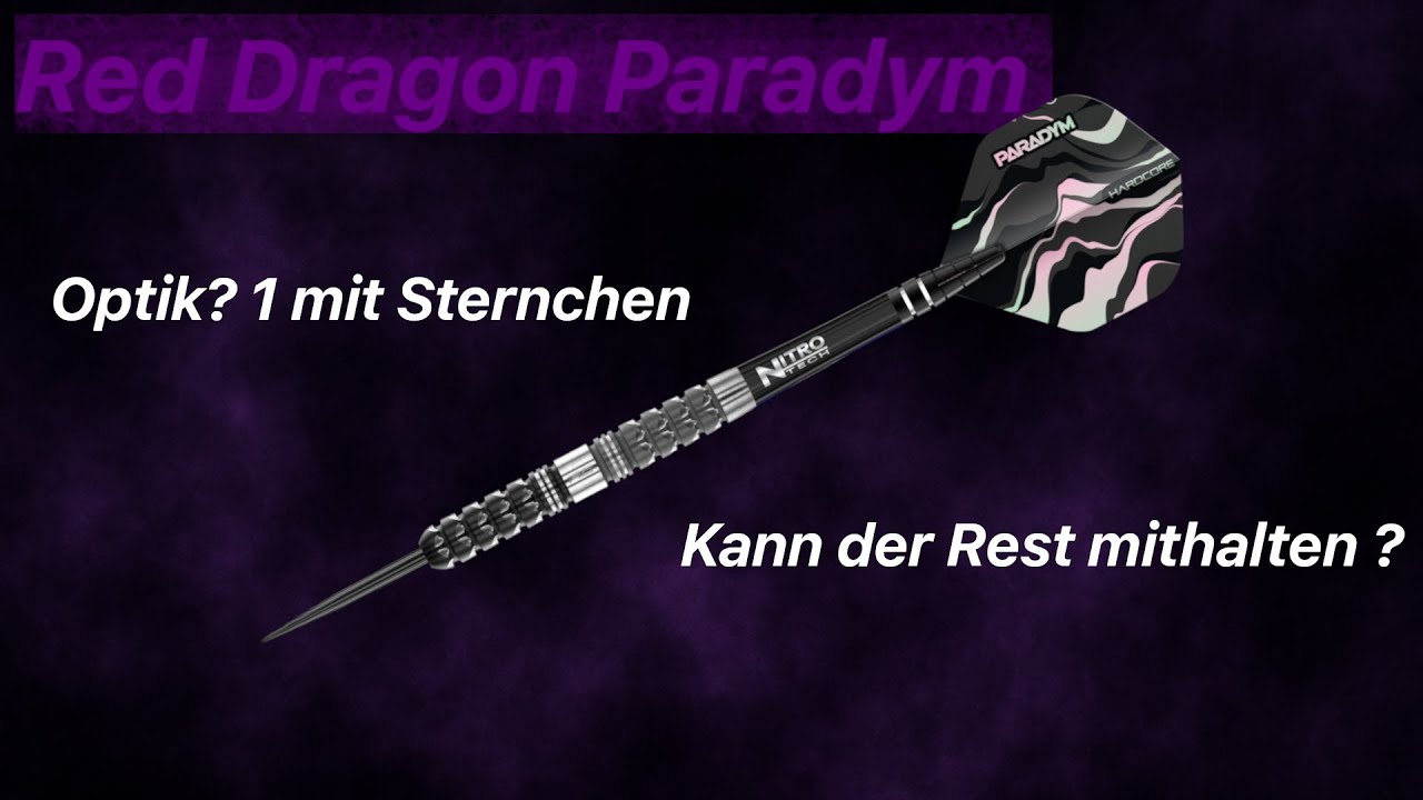 Red Dragon Paradym... Ein Optisches Highlight! Kann der Rest des Darts ...