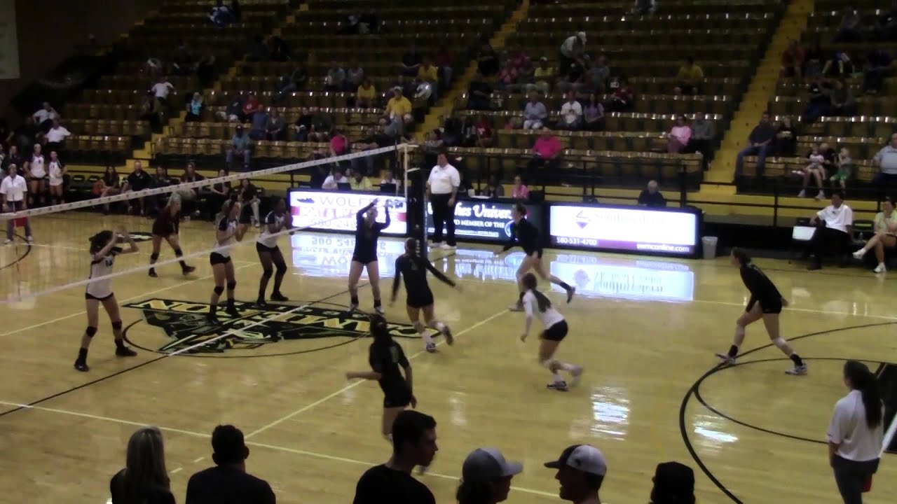 Kayla Hebert Cameron University Volleyball postgame reaction Texas ...
