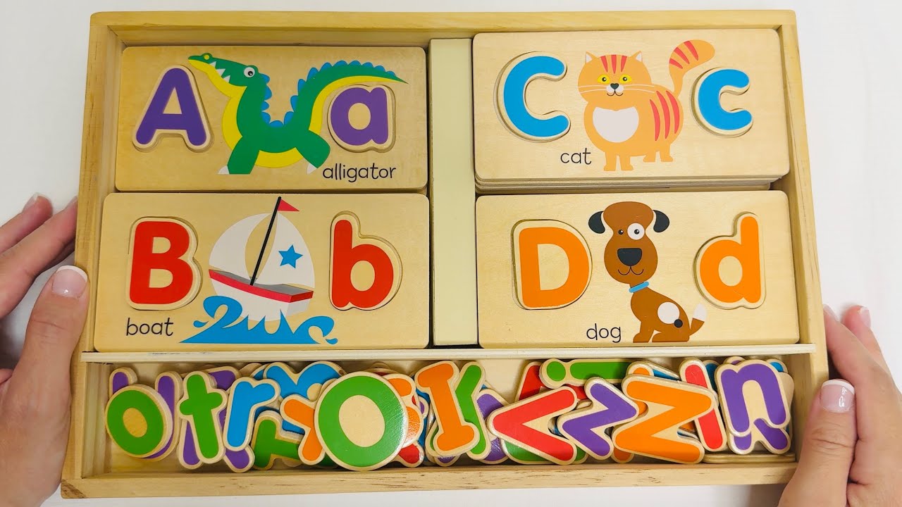 Learn ABCs & First Words - Letters of the Alphabet Puzzles ...