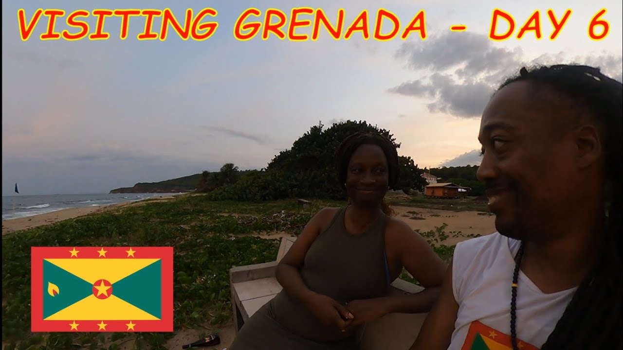 VISITING GRENADA DAY 6 - EXTREME MOUNTAIN VIEWS - BEAUTIFUL OCEAN WAVES ...
