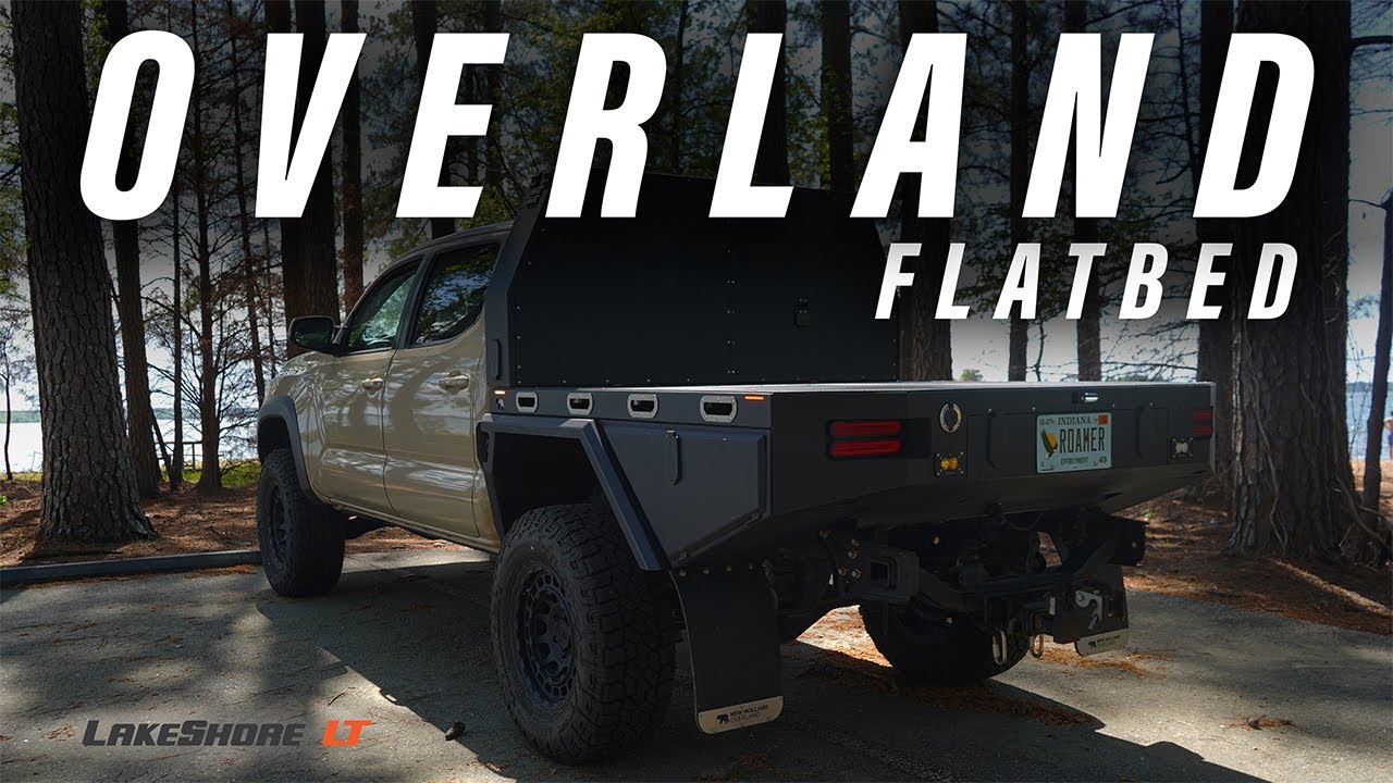 Ultimate Overland Flatbed Tray by New Holland Overland - YouTube