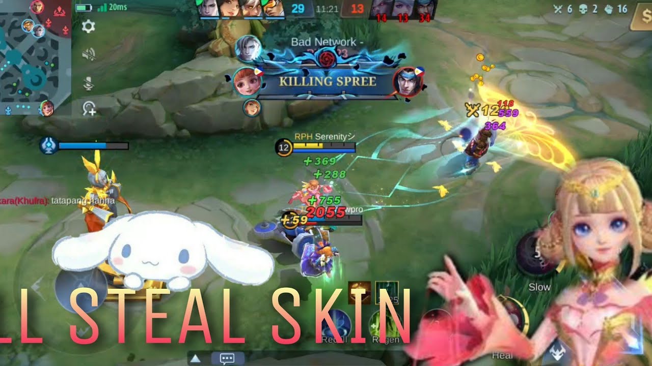 "Angela Gameplay"(Kill Steal Skin) | Bea Nasurada - YouTube