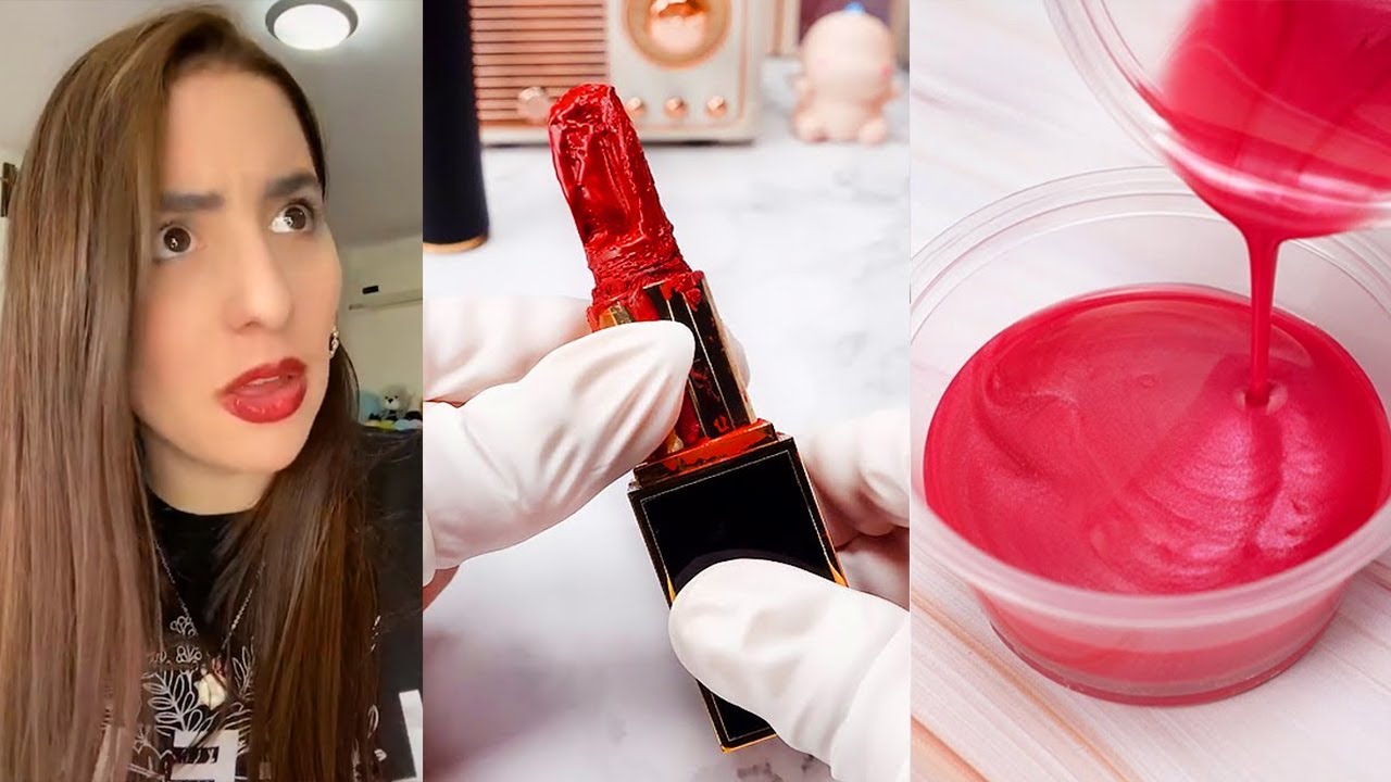 #113 ASMR Reparación De Maquillaje Satisfactoria l NUEVOS TIKTOK DE LEYDIS l Historia De Comedia ...