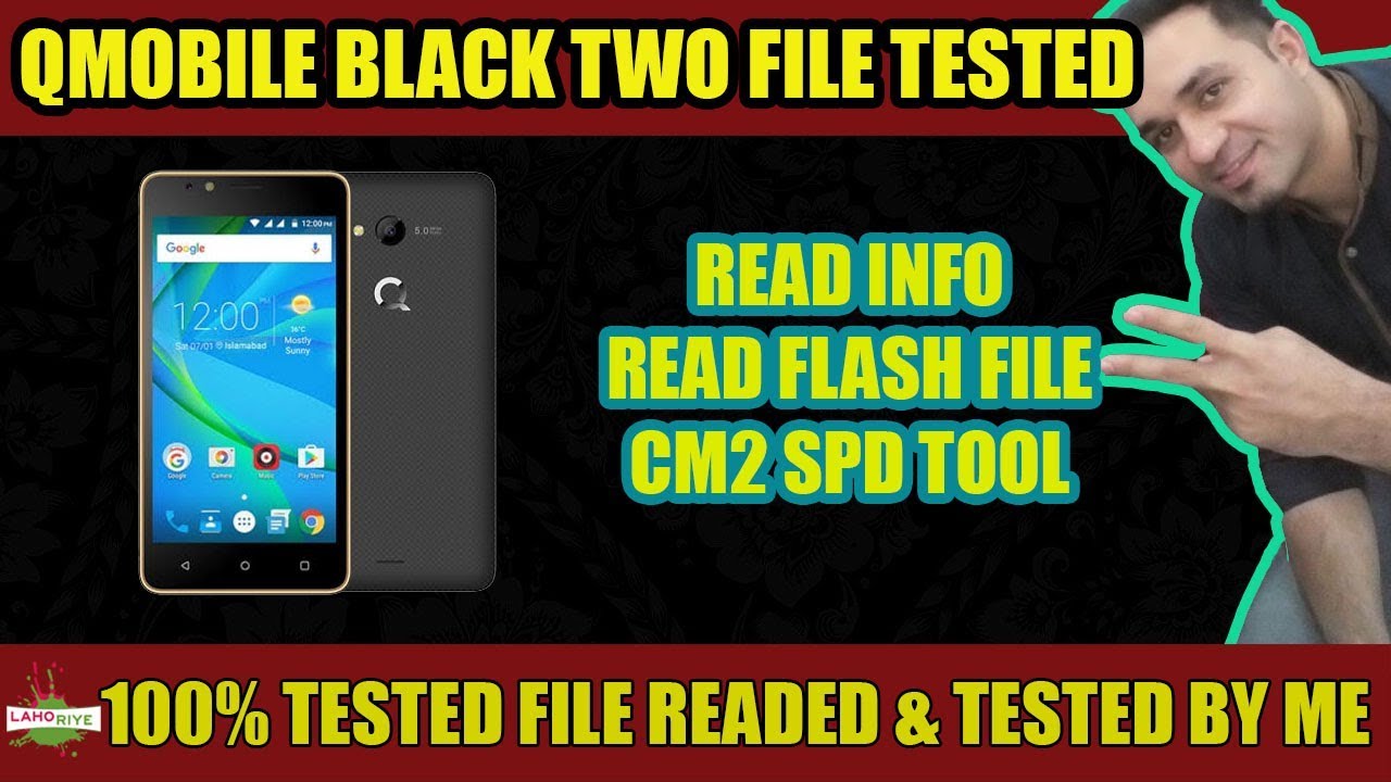 Qmobile Black Two |Tested Flash File | Read With CM2 SPD Tool ...