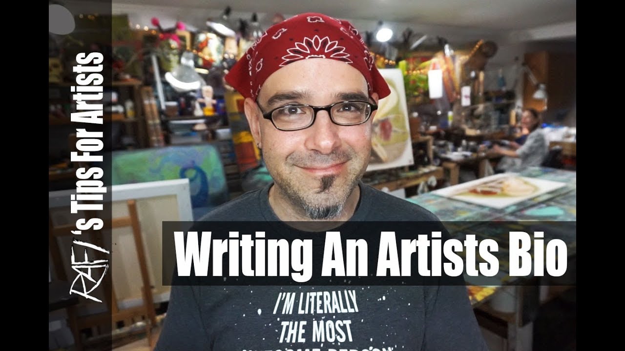 Writing An Artist Bio - Tips For Artists - YouTube