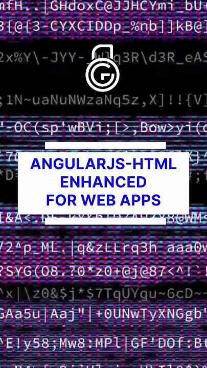 AngularJS-HTML Enhanced for Web Apps! - YouTube
