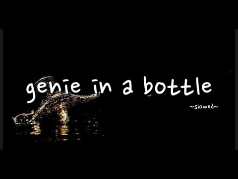 Slowed ~ Genie in a Bottle - Rory Webley (Lyrics) - YouTube