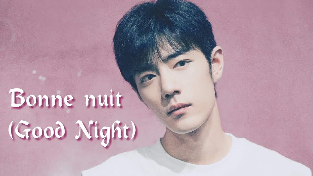 Xiao Zhan 肖战 晚安 Wan An Bonne Nuit Good Night [first Album Wm] Lirik Terjemahan Youtube