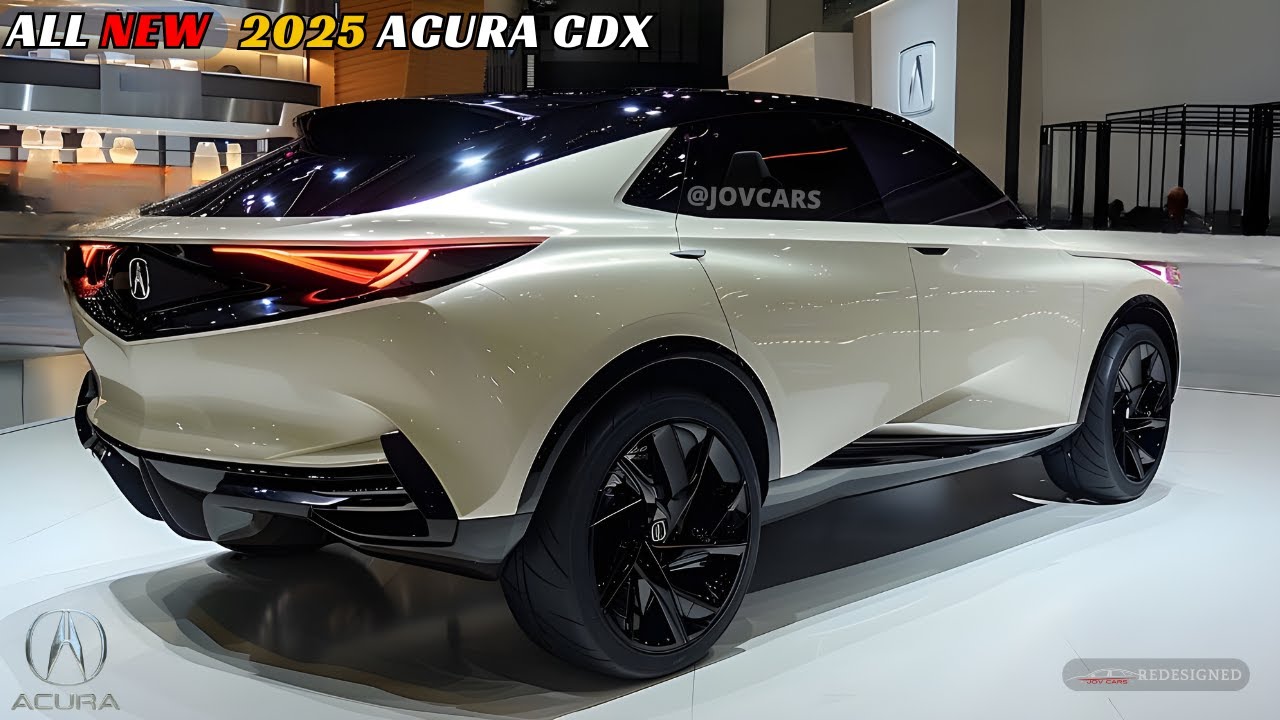 New 2025 First Look Acura CDX Launched! The ultimate affordable luxury crossover SUV! - YouTube