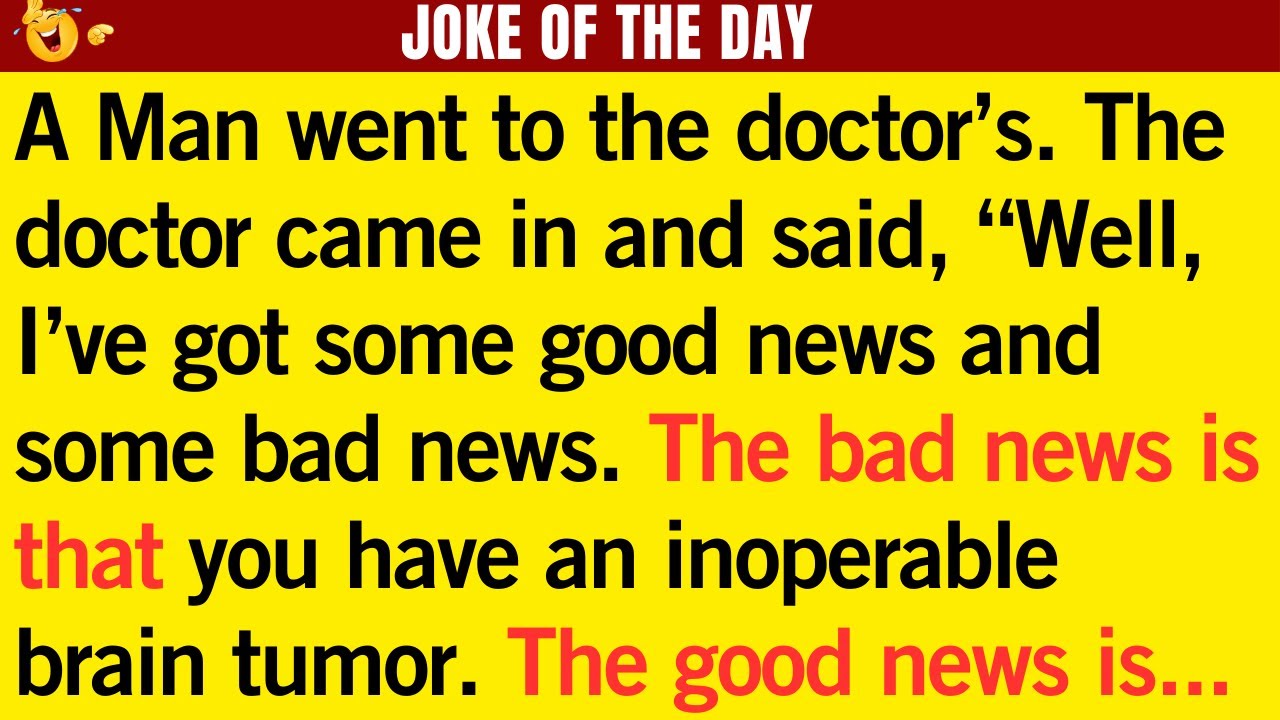 😂Joke Of The Day | "A Life-Changing Decision: Which Brain Will You ...