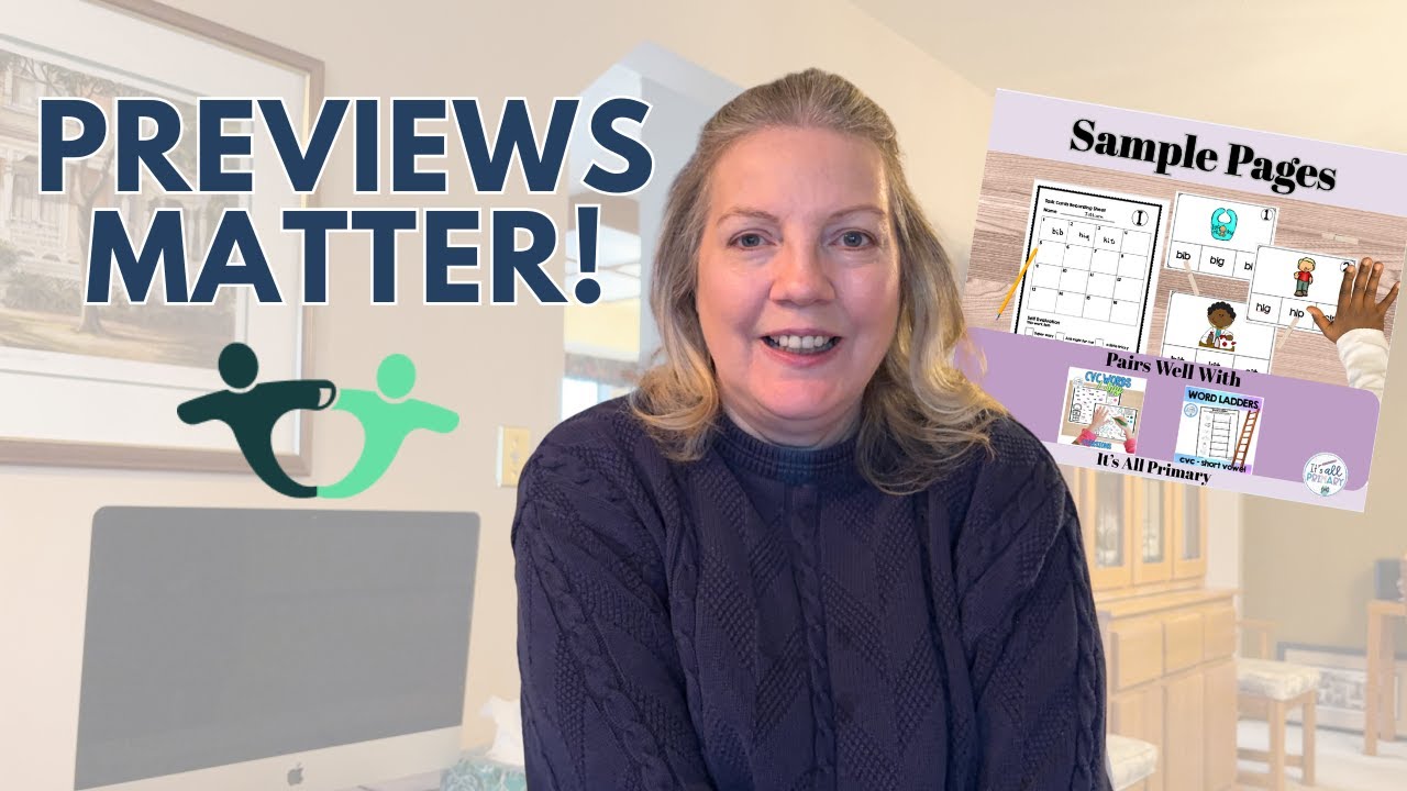 Why TPT Preview Pdf matter! Easy to make template using Canva for ...