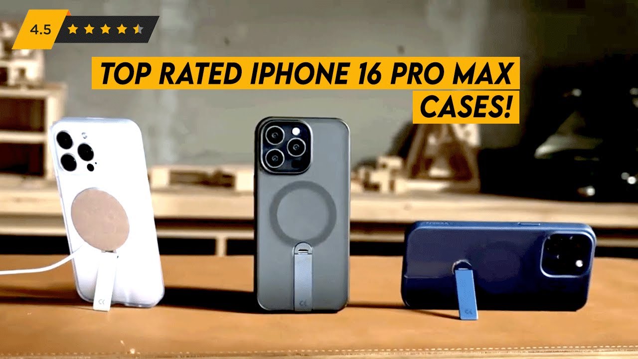 TOP RATED: Best iPhone 16 Pro Max Cases On Amazon [2025] ⭐⭐⭐⭐⭐ - YouTube