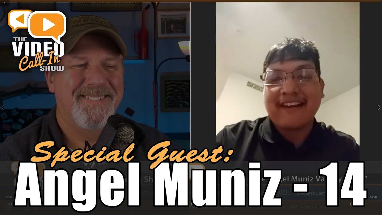Childhood Aspirations of Angel Muniz - The Video Call In Show - YouTube