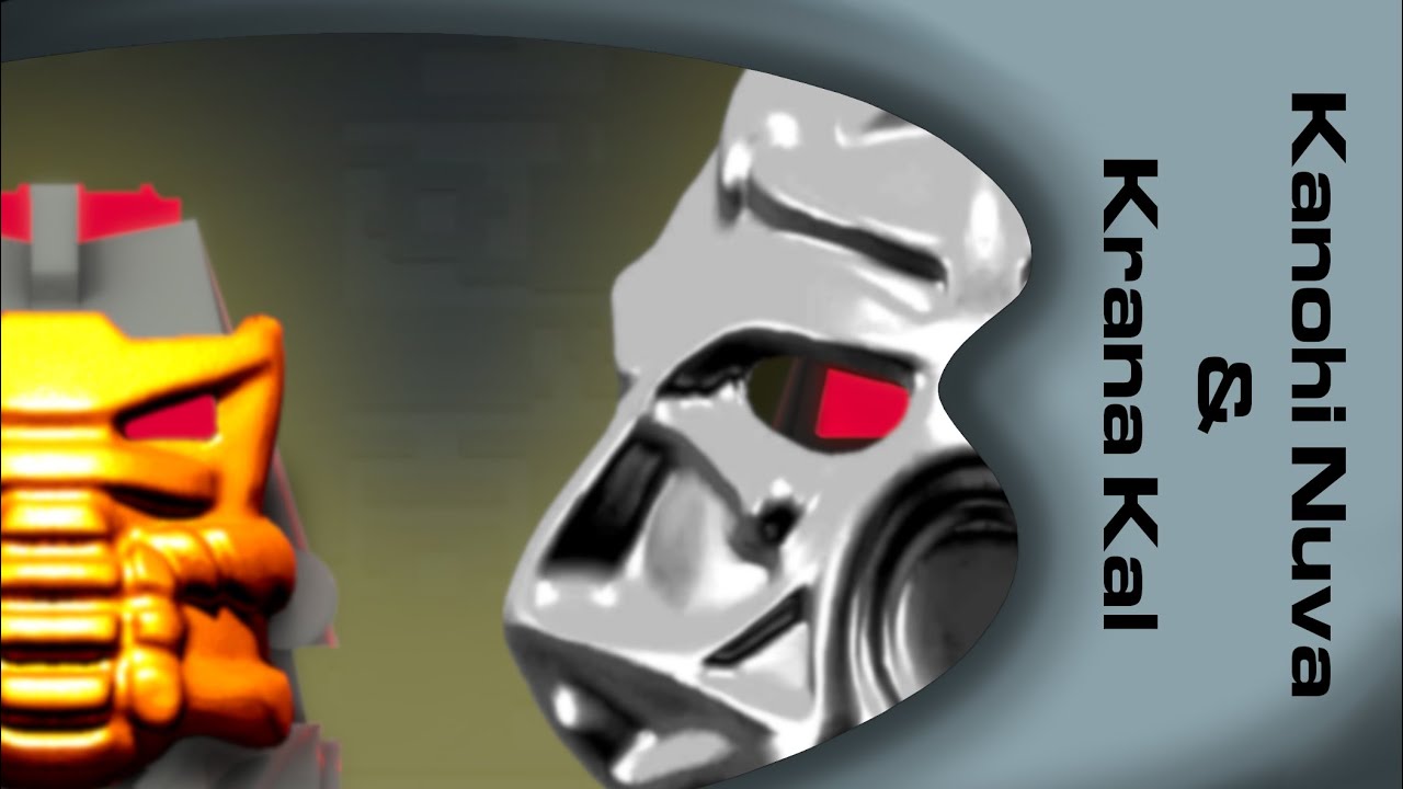 Lets Collect Bionicle - 8599 & 8600 - Kanohi Nuva & Krana-Kal - YouTube