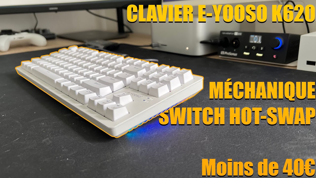 BZfuture E-Yooso K620 : un bon clavier customisable à pas chère ? [Test ...