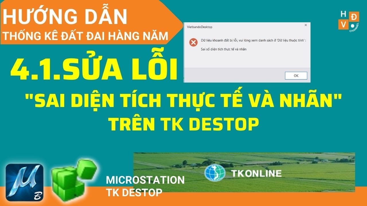 #4.1 Sửa lỗi "Sai số diện tích thực tế và nhãn trên TKDesktop" trên TK ...