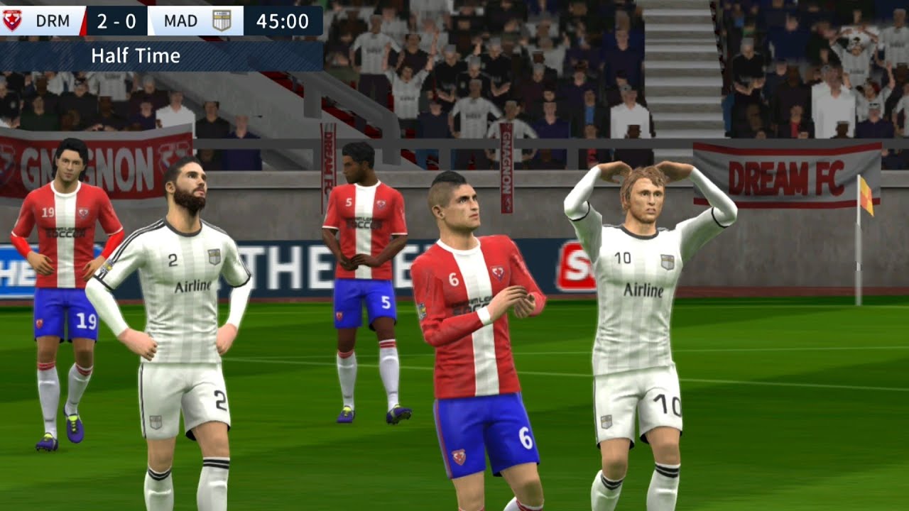 Dream League Soccer 2019 Mod | DREAM FC vs R MADRID - YouTube