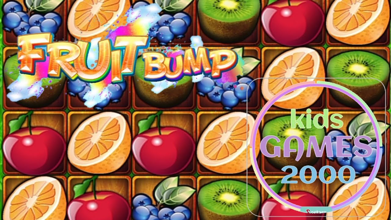 Fruit Bump | game fruit candy @kidsgames2000 - YouTube