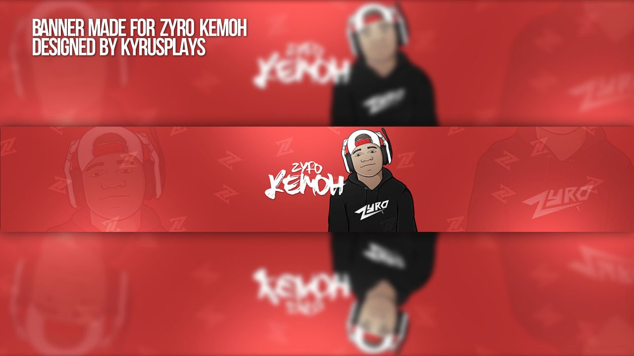 zyro kemoh banner speedart - YouTube