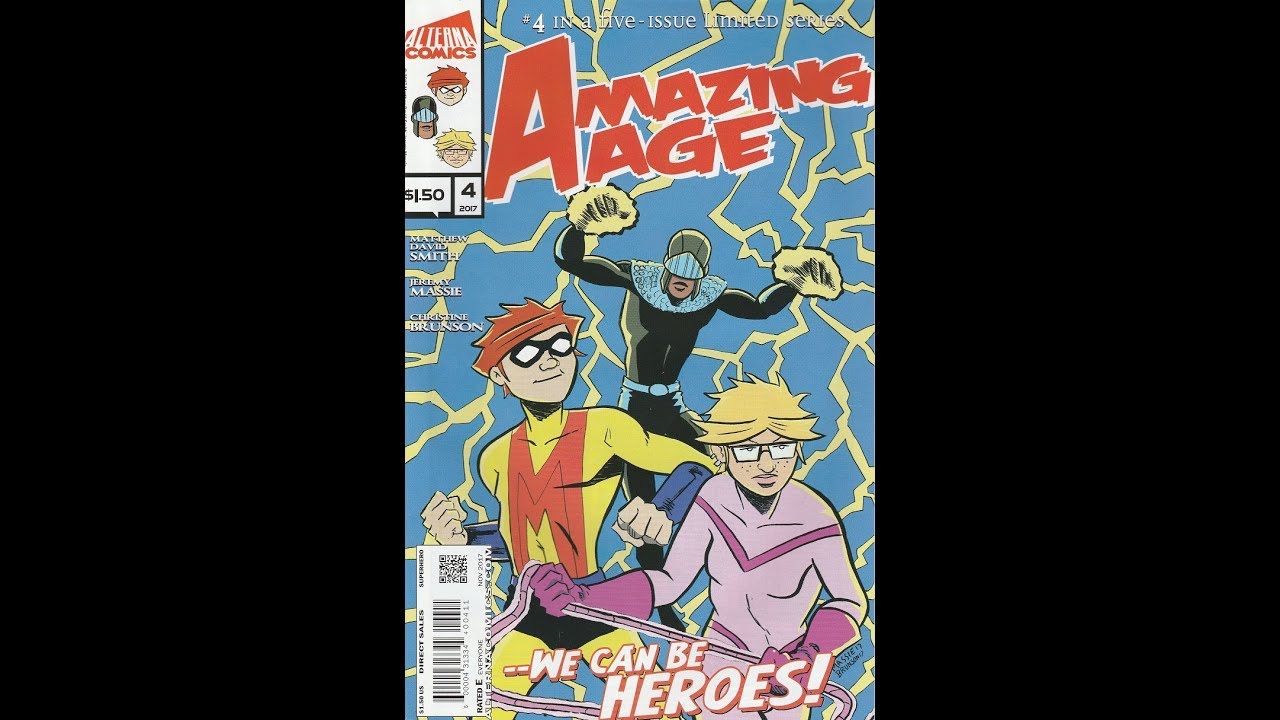 Amazing Age -- Issue 4 (2017, Alterna Comics) Review - YouTube