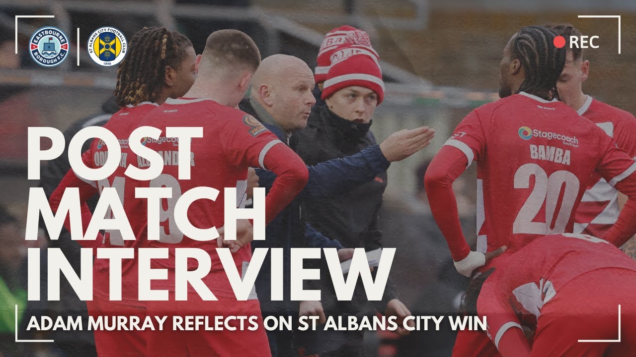 Post Match Interview: Murray on St Albans win - YouTube