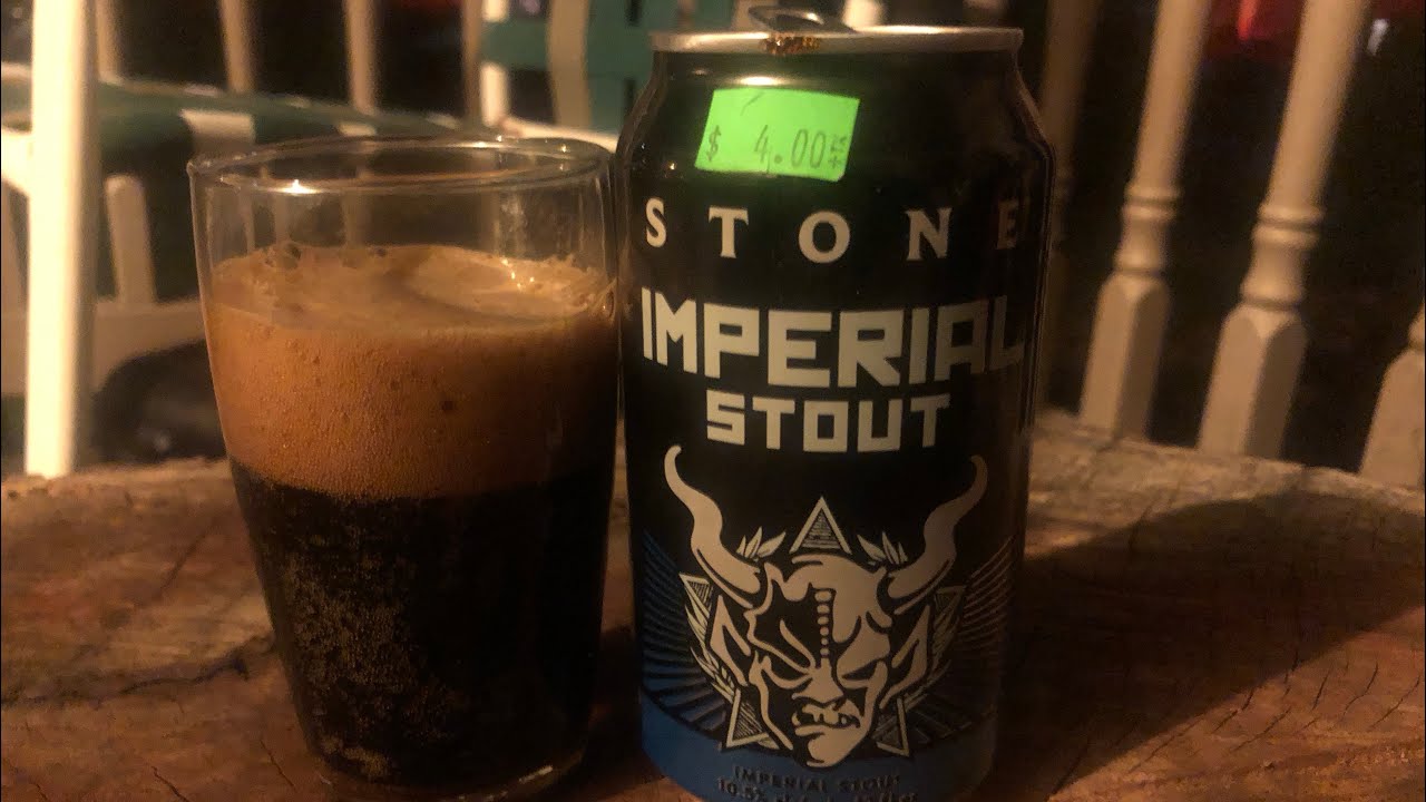Beer Review: Stone Imperial Stout (2022) by Stone Brewing - YouTube